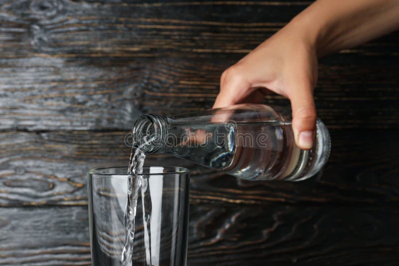 Concept of Thirst and Freshness, Fresh Water Stock Photo - Image of ...