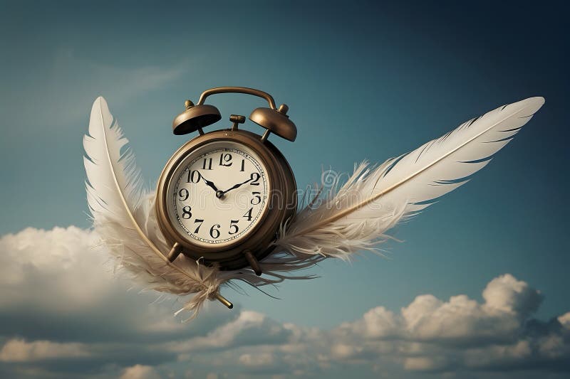 A Concept of Time Management Stock Illustration - Illustration of ...