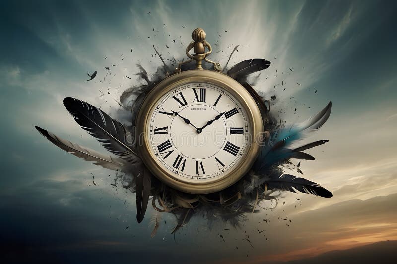 A Concept of Time Management Stock Illustration - Illustration of ideas ...