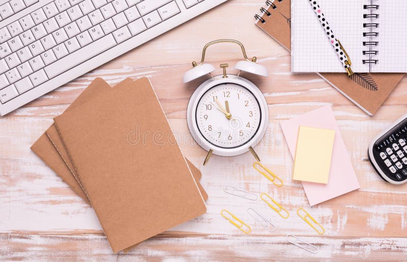 Concept of Time Management for Office and School Stock Image - Image of ...