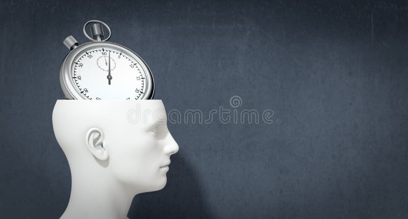 Concept of time stock illustration. Illustration of person - 51151928