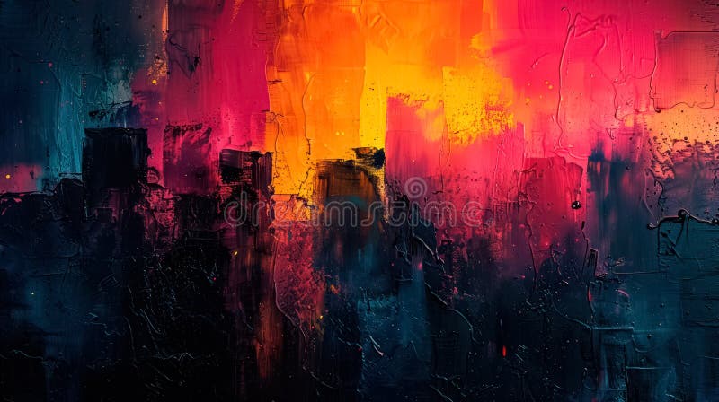 Concept of Timelessness, Abstract Artwork Stock Illustration ...