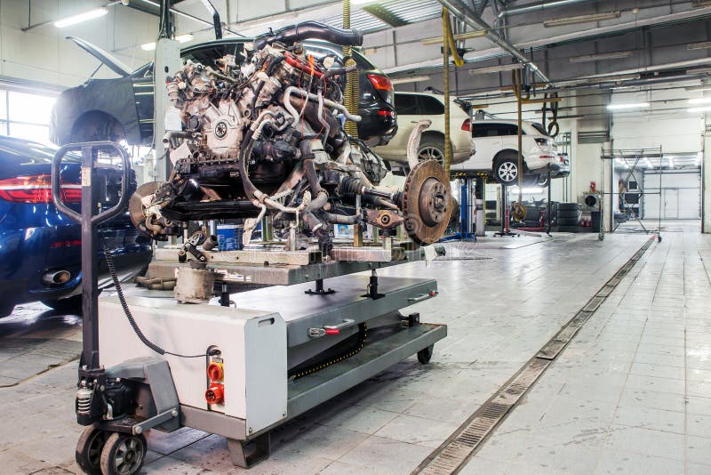 The Concept of the Tire Workshop Stock Image - Image of auto, equipment ...