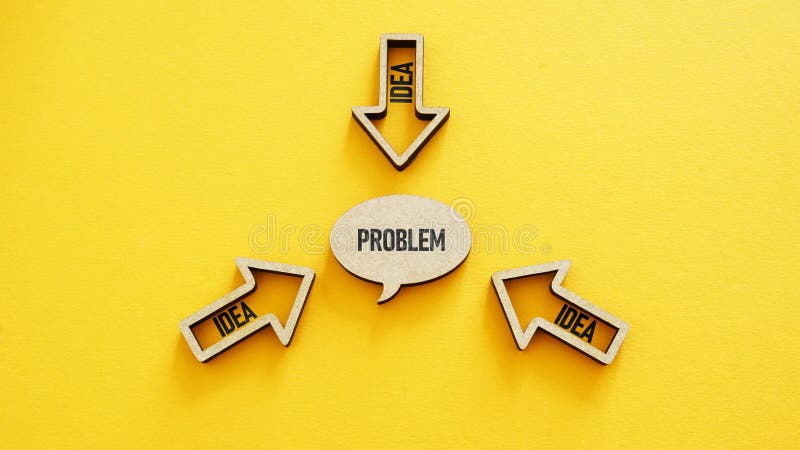 Concept of To Find a Creative Idea or Problem Solving. Brainstorming Ideas for Analyze Problem ...