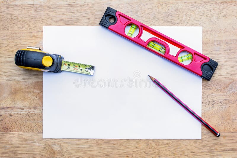 Concept of Tools and Equipment for Architecture Plan Construction ...