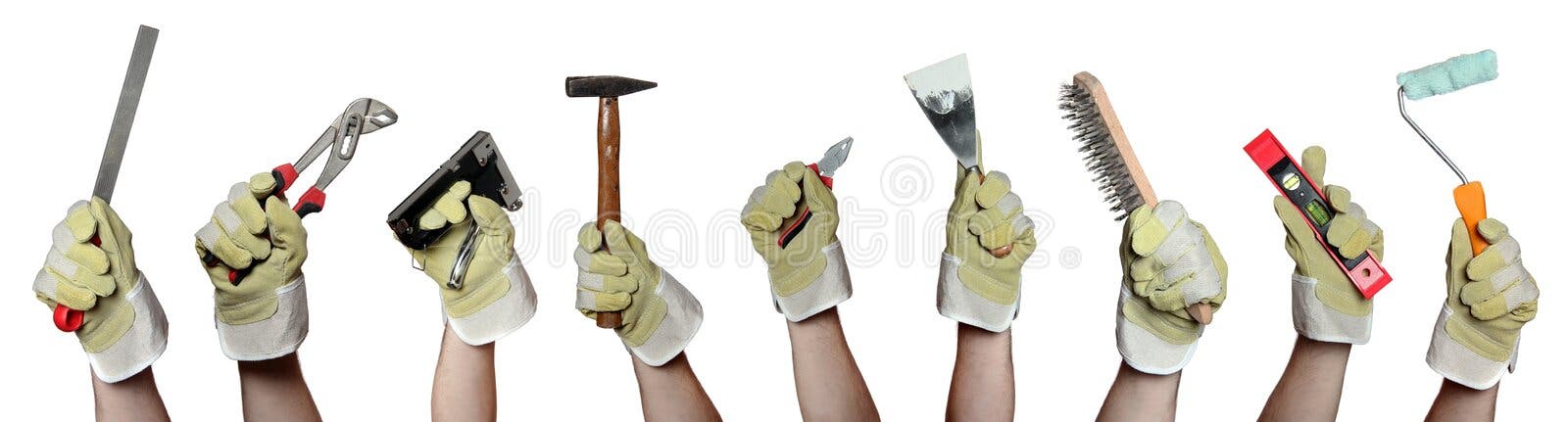 Tools Tool Hand Construction Business Stock Photo - Image of construct ...