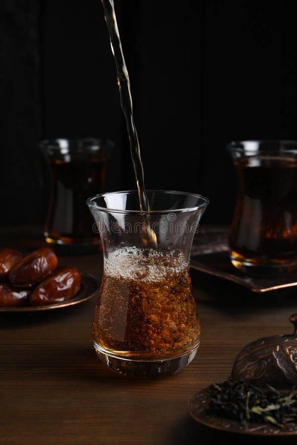 Concept of Traditional Turkish Brewed Hot Drink Stock Image - Image of ...