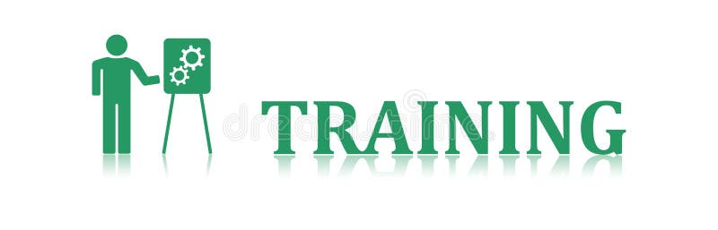 Concept of training stock illustration. Illustration of teaching ...