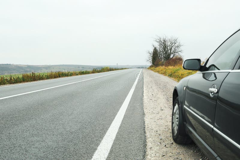 Concept of Travel and Adventure, Asphalt Road Stock Image - Image of ...