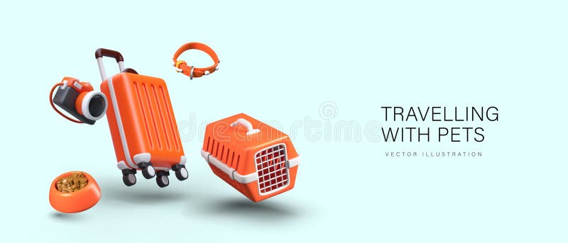 Concept of Traveling with Animals. Help with Transportation, Selection ...