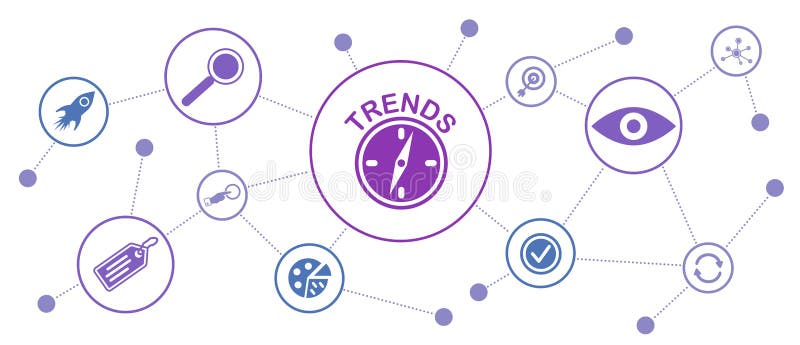 Concept of trends stock illustration. Illustration of fashion - 228709375