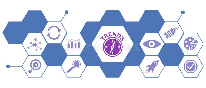 Concept of trends stock illustration. Illustration of trendy - 235240094