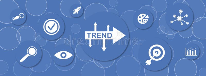 Concept of trends stock illustration. Illustration of concept - 278294575