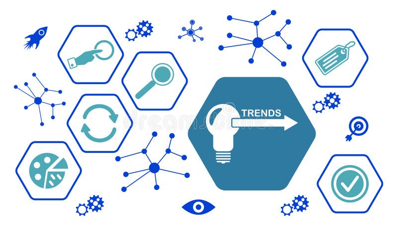 Concept of trends stock illustration. Illustration of design - 311356601