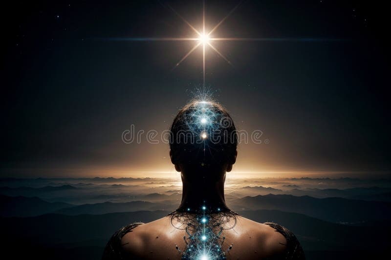 Unleashing the Boundless Mind.AI Generated Stock Illustration ...