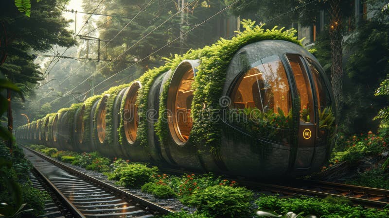 The Concept of Urban Ecological Transport on Wheels Stock Photo - Image ...