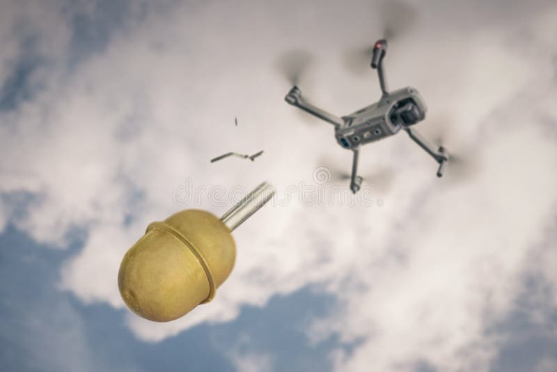 A Drone with a Grenade. Concept Using Quadrocopters in Smart War ...