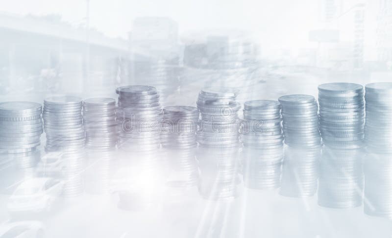 Concept of the Value of Money. Horizontal Composition Stock Image ...