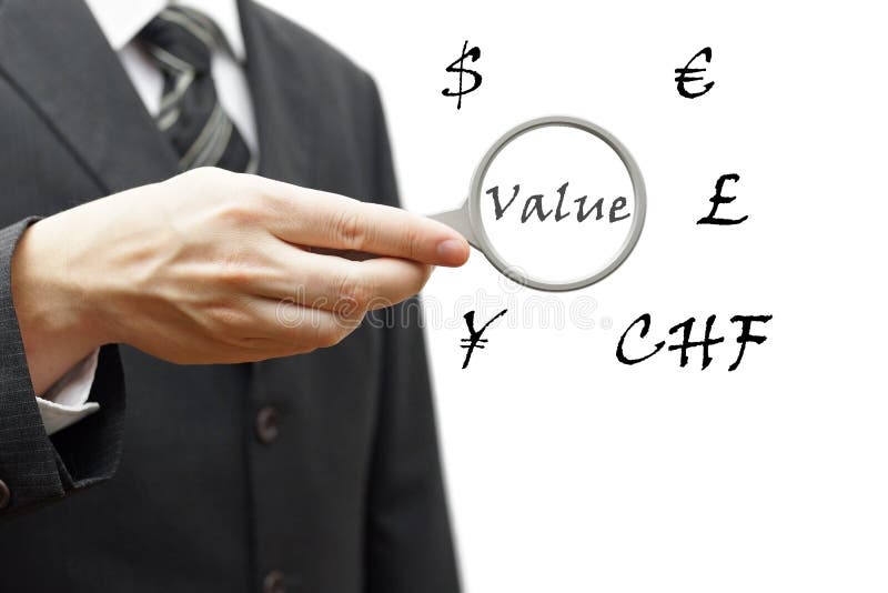 Concept of Value Money with Multiple Currencies Stock Image - Image of ...