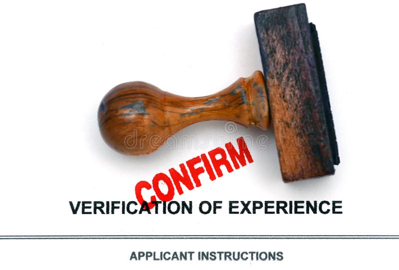 Verification of experience stock image. Image of employment - 169494189