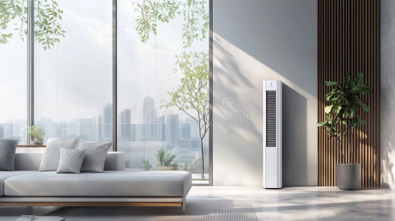 Concept Vertical Air Conditioner Design, Creative Air Outlet Design ...