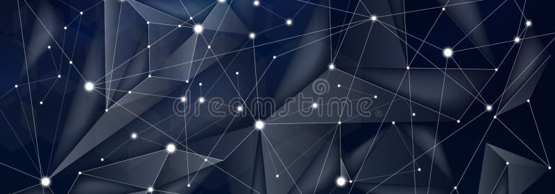 Concept of virtual network stock illustration. Illustration of ...