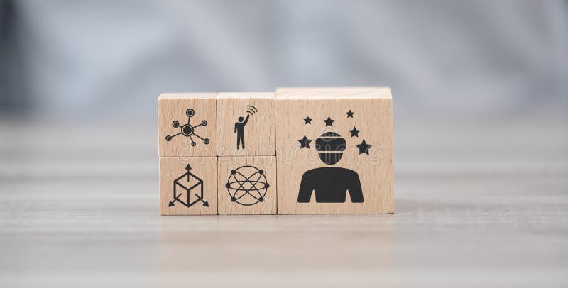 Concept of virtual reality stock photo. Image of modern - 293930120