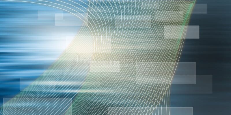 Concept of Virtual Technology Stock Illustration - Illustration of ...