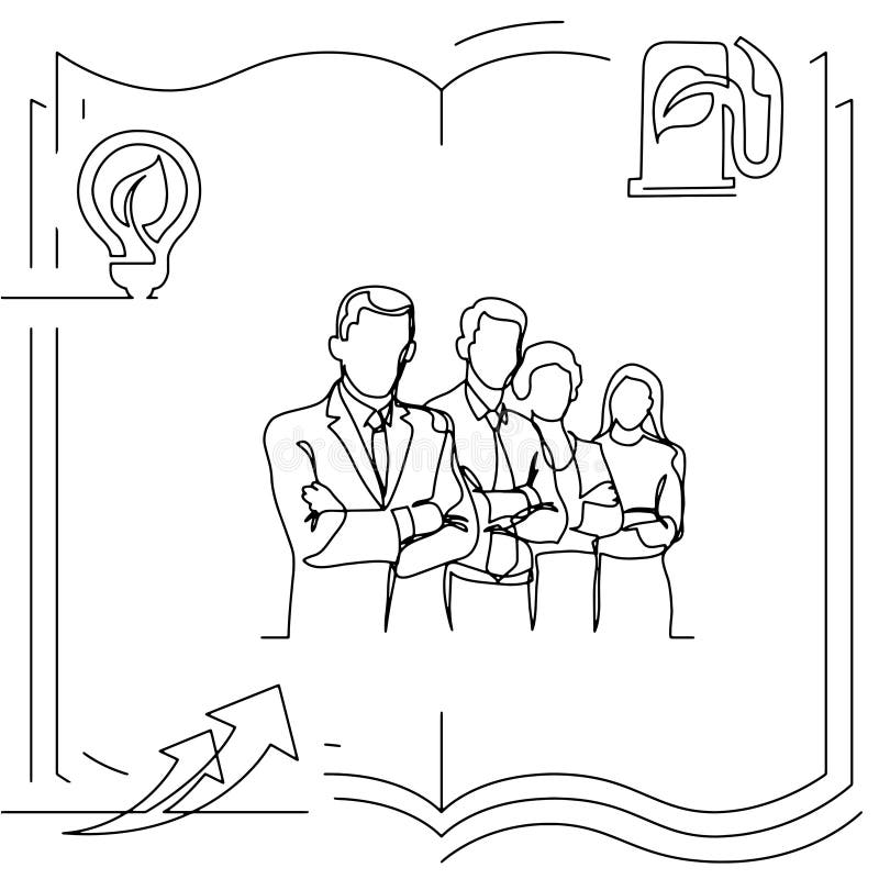 Continuous Line Drawing Contacts Stock Illustrations – 79 Continuous ...