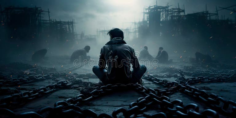 A Concept that Visualizes the Feeling of Being Bound by Invisible ...