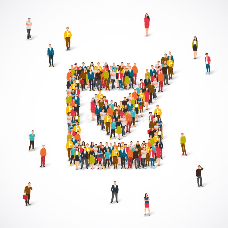 Group Vote Stock Illustrations – 5,845 Group Vote Stock Illustrations ...