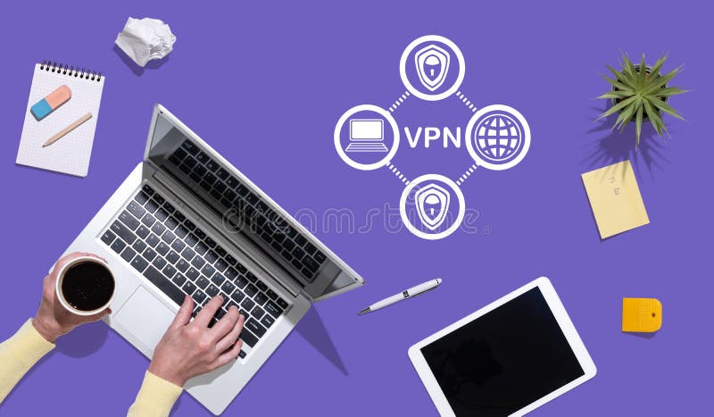 Concept of vpn stock image. Image of symbol, safe, network - 266229321