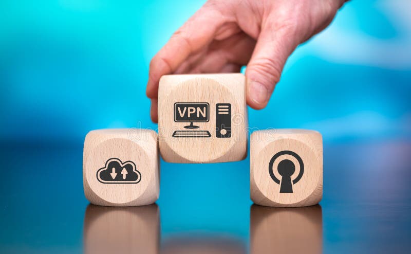Concept of vpn stock photo. Image of hand, server, private - 232075108