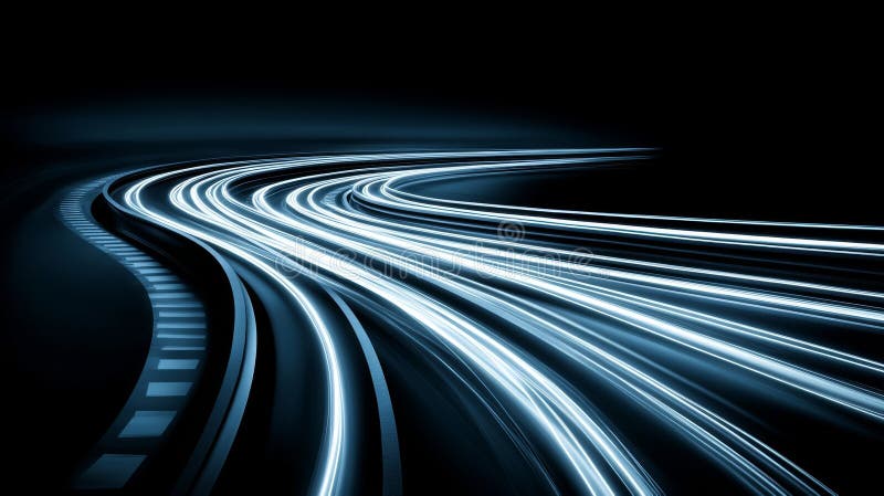 The Concept of Warp Technology is Represented by a Background of ...