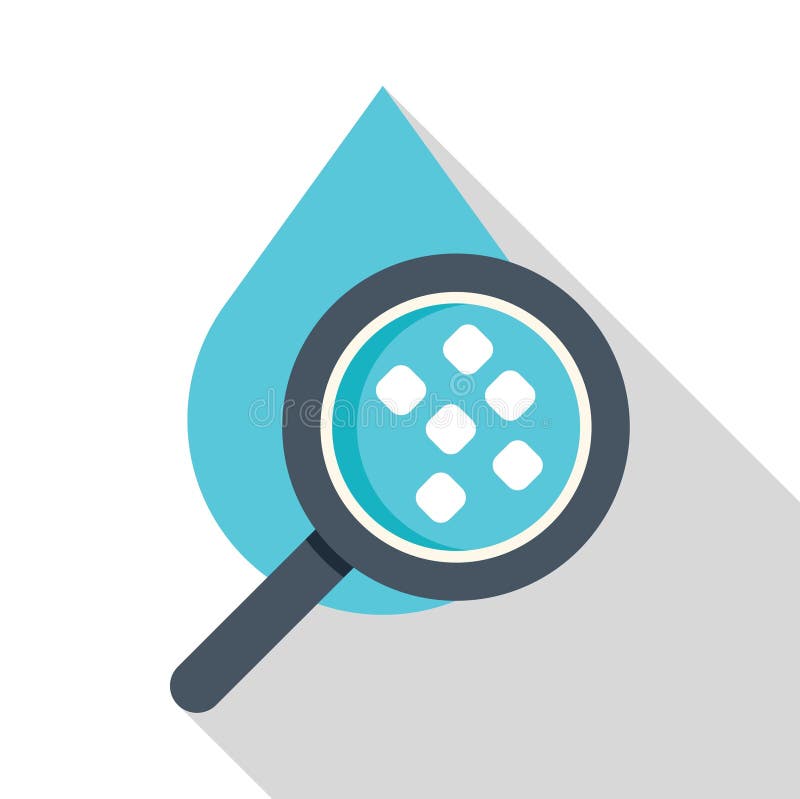 Concept of Water Analysis and Examination of Its Quality Stock Vector ...