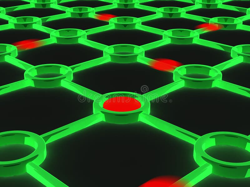 The concept of the web stock illustration. Illustration of network ...