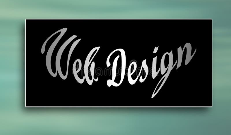 Concept of web design stock illustration. Illustration of concept ...