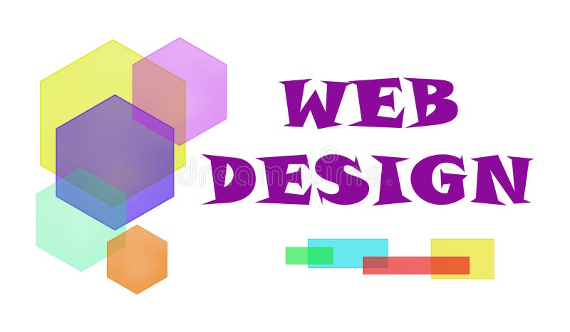 Concept of web design stock illustration. Illustration of technology ...