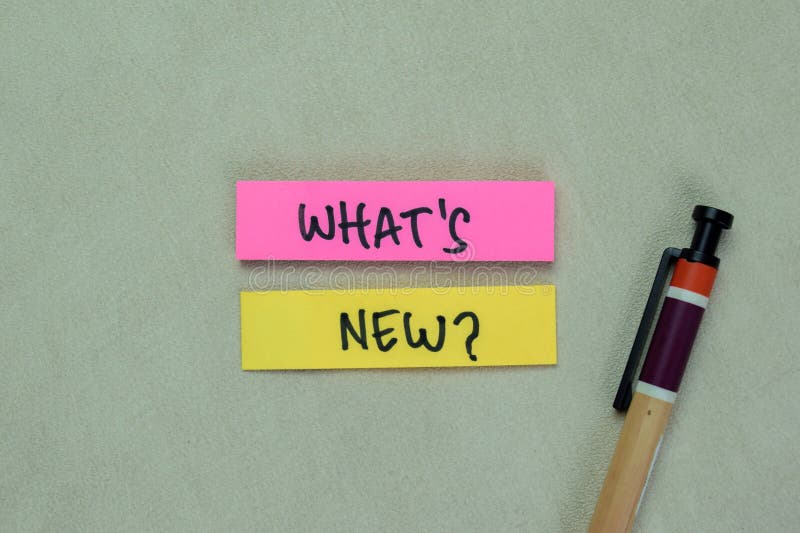 Whats New Sticky Notes Stock Photos - Free & Royalty-Free Stock Photos ...