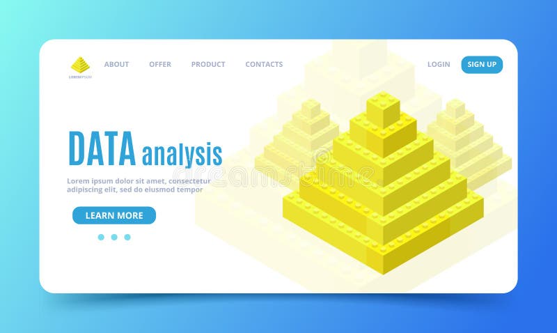 Concept White Web Template for Data Analysis for Printing and Design ...