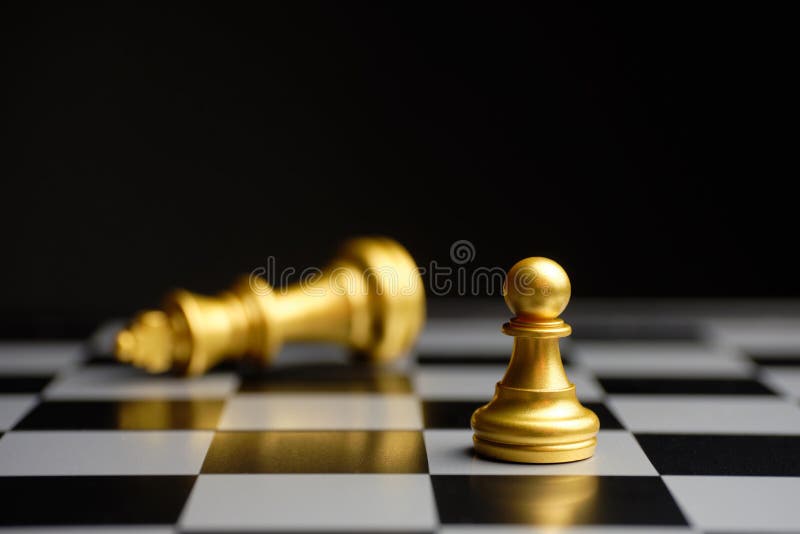 The Concept of a Winner and a Leader Over a Strong Opponent Stock Image ...