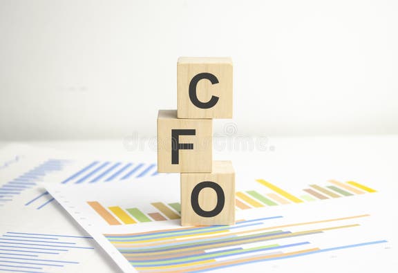 Concept Word CFO on Cubes on a Charts Stock Photo - Image of alphabet ...