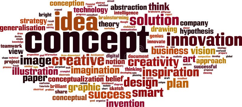 Concept word cloud stock vector. Illustration of invention - 273196100