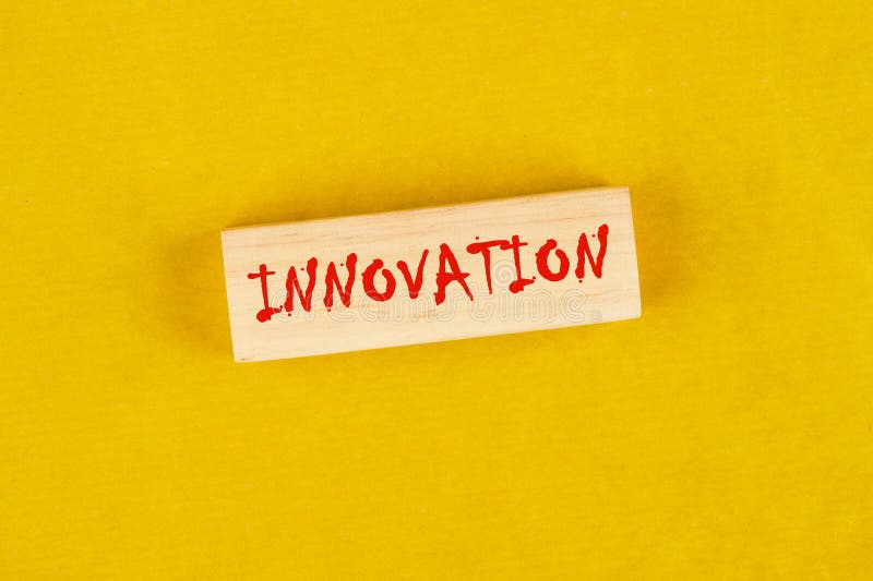The Concept Word INNOVATION. Invention Development Design Concept Stock ...