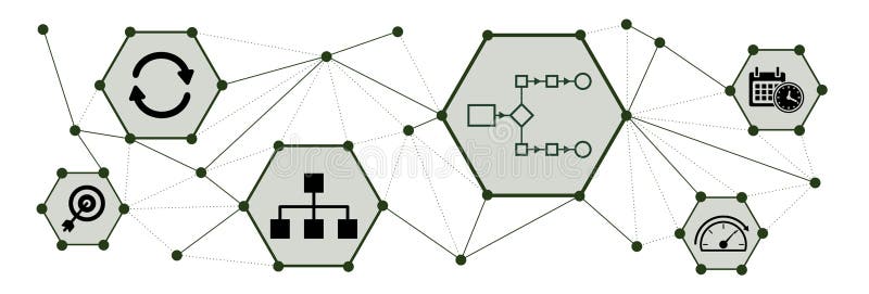Concept of workflow stock illustration. Illustration of workflow ...