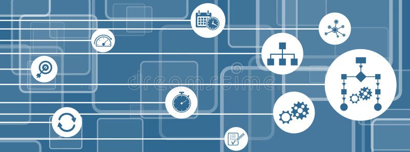 Concept of workflow stock illustration. Illustration of workflow ...