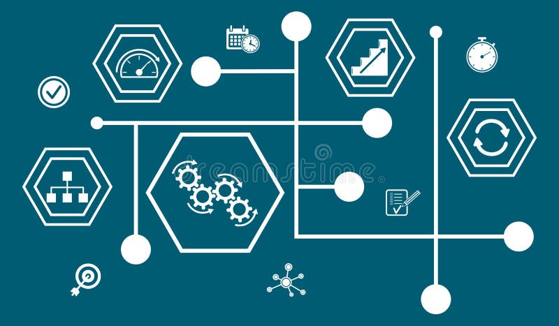Concept of workflow stock illustration. Illustration of list - 233593855