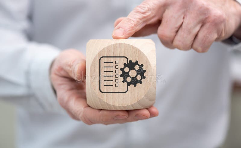 Concept of workflow stock photo. Image of wooden, goal - 235409624