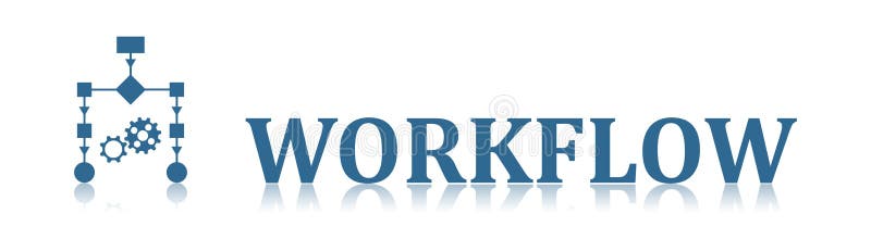 Concept of workflow stock illustration. Illustration of operation ...