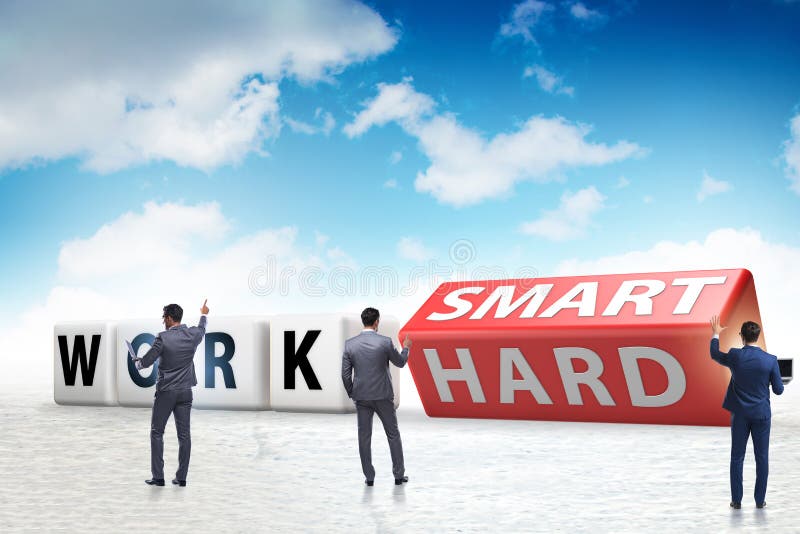 Work Smart Not Hard Stock Illustrations – 88 Work Smart Not Hard Stock ...